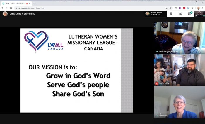 Virtual Vicars’ Dinner 2020 – Concordia Lutheran Theological Seminary