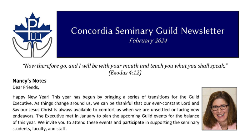 Concordia Lutheran Theological Seminary – St. Catharines, Ontario, Canada